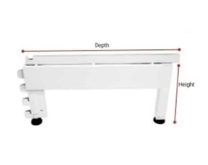 Clip On Base Legs - Durable Support | Mills Shelving