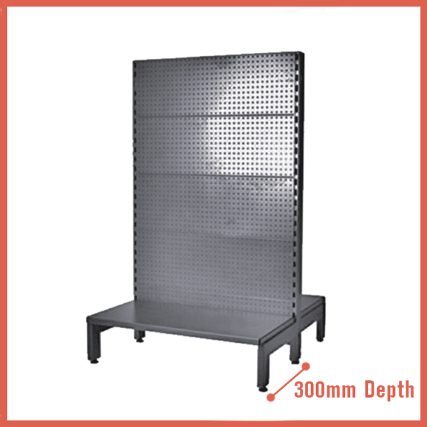 Double Sided Gondola Shelving & Components